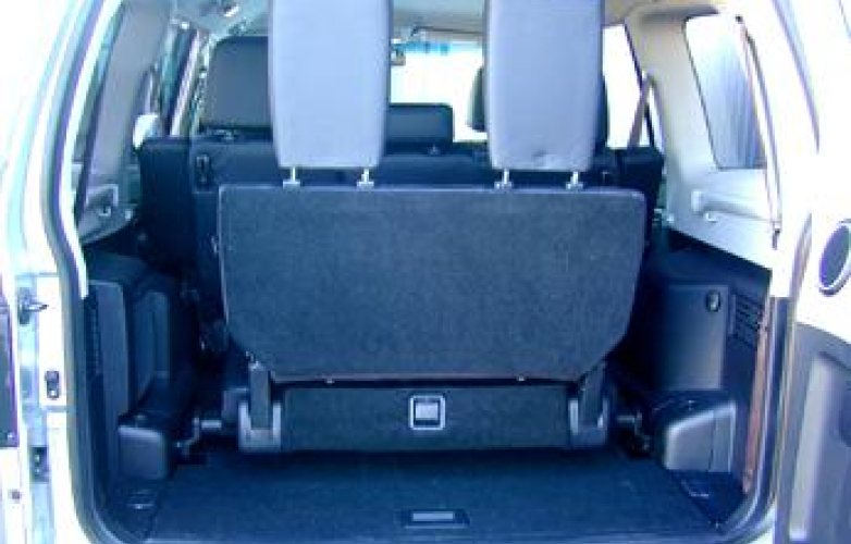 pajero inside dimensions